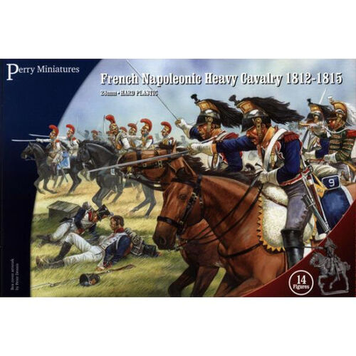 NEW! PERRY Miniatures FN120 French Napoleonic Wars Heavy Cavalry 1812-1815 (14 Figures)