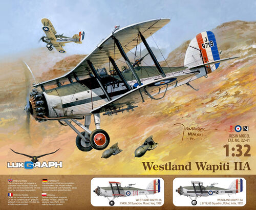 Lukgraph 32-041 Westland Wapiti Mk.IIA