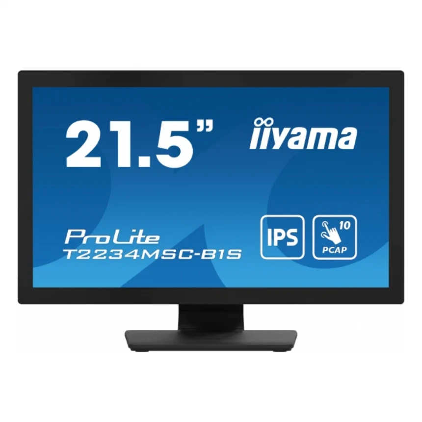Monitor 22" Iiyama T2234MSC-B1S IPS 1920x1080/8ms/HDMI/VGA/DP/zvucnici