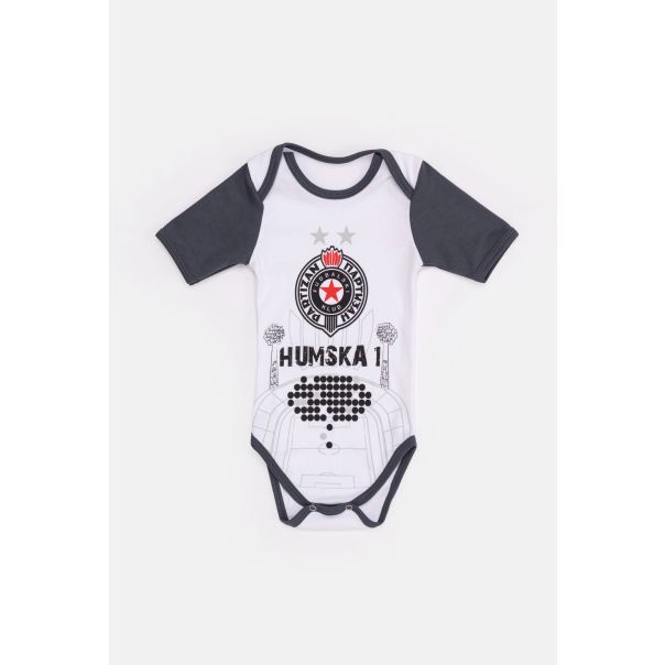 PARTIZAN Bodi kratak rukav Humska 1
