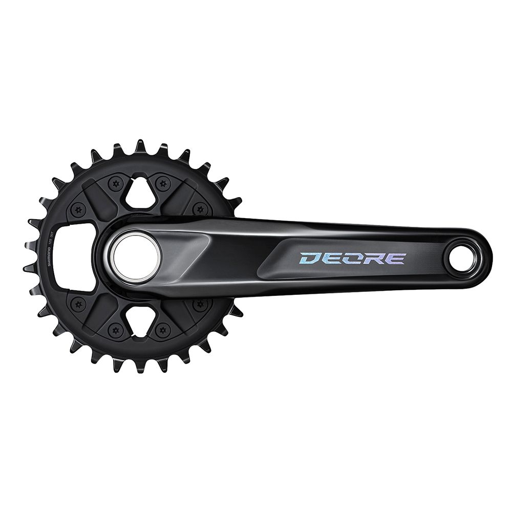 *POGON SHIMANO FC-M6120-1, DEORE, FOR REAR 12-SPEED, 2-PCS FC, 175MM, 32T W/O CG, W/O BB PARTS, FOR CHAIN LINE 55MM, IND.PACK