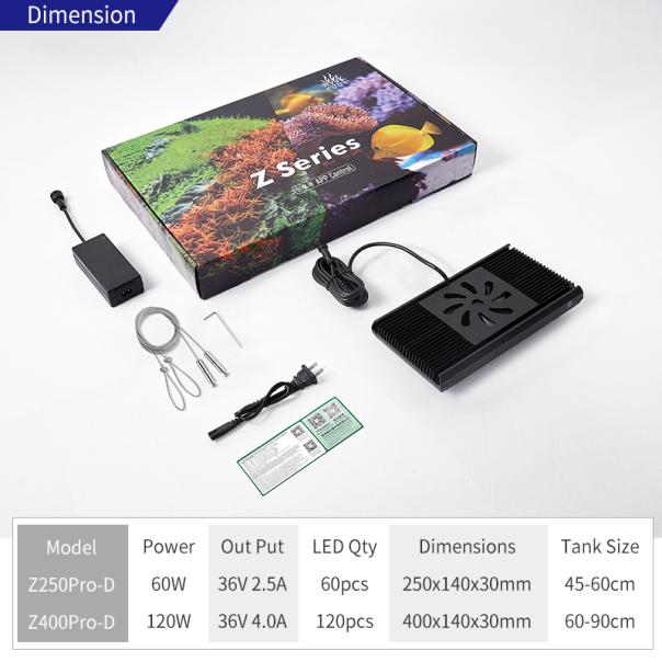 Nanobit WeekAqua LED lampa Z400 Pro Sea (za morsku akvaristiku)