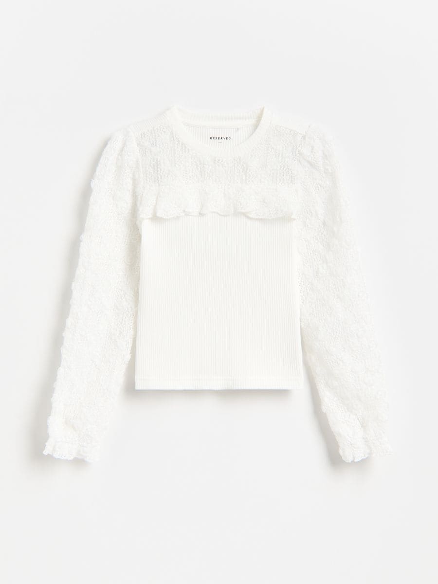 Bluza sa čipkom