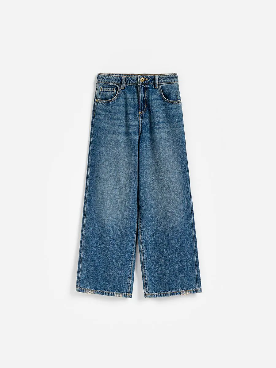 Wide leg farmerke
