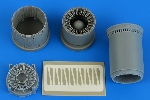 NEW! Aires 4959 Lockheed Martin F-16 C/D Block 30/40/50/70 - Exhaust Nozzle OPNEDE (for Kinetic Gold Kits)