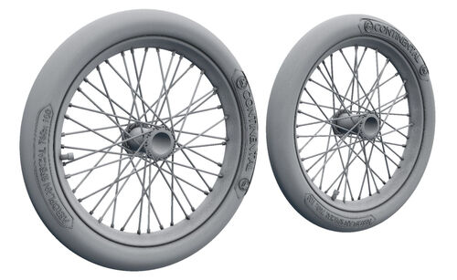 NEW! Lukgraph 32-A022 Albatros / Oeffag - Spoked Wheels 760 x 100 (3D-Printed)