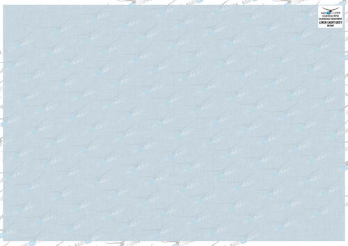 NEW! Lukgraph DEC007 A4 Sheet Clear Decal - German Linen Light Sea Grey