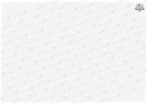 NEW! Lukgraph DEC009 A4 Sheet Clear Decal - Linen Structure No Color