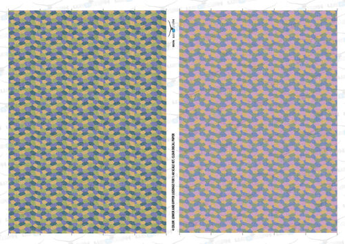 NEW! Lukgraph DEC016 A4 Sheet Clear Decal - Upper and Lower Lozenge 4 Color