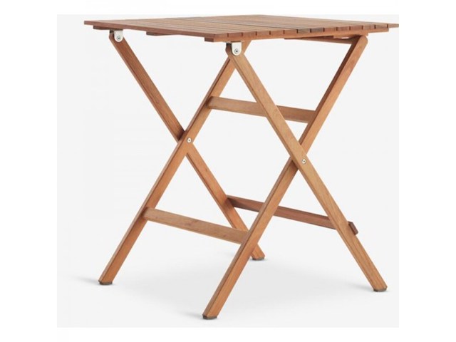Bistro stočić VRAADAL Š62xD62 tvrdo drvo