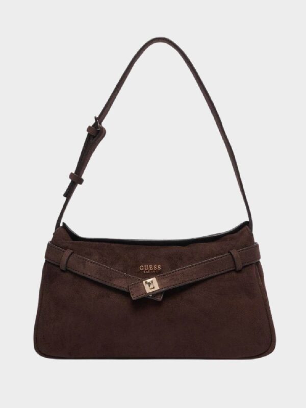 GUESS ŽENSKA TORBICA TAMNO BRAON GHWSG97 54180 ESP