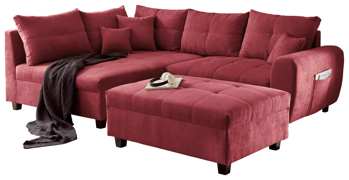 ECKSOFA inkl. Hocker bobica