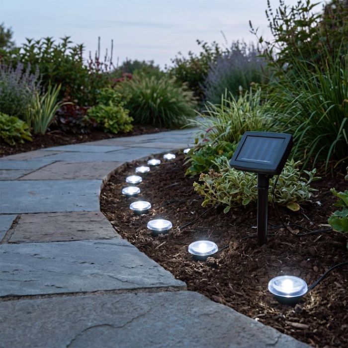 Yiwu Moon Star - Solarni LED ubadajući niz 1.6m, 10 lampi