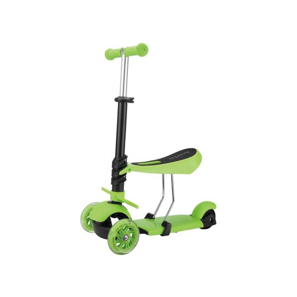 BBO Dečiji trotinet 60kg 3u1 Scoot Zeleni S979AGR