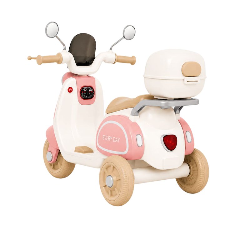 Motor Sweet Vintage na akumulator za decu Rozi