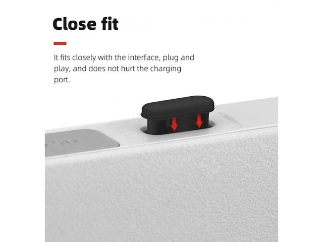 Soft Silicone Type-C Anti-Dust Plug for DJI Mini RC