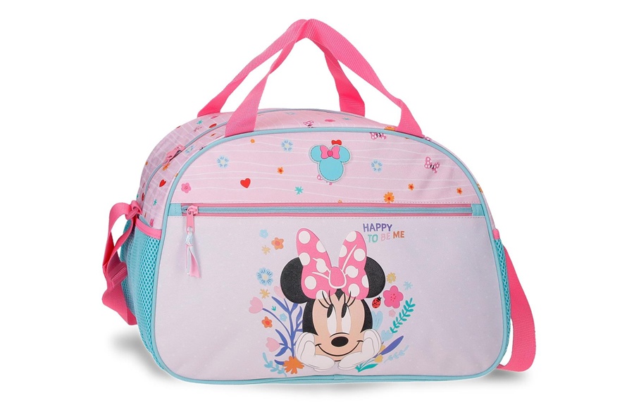 DISNEY MINNIE HAPPY TO BE ME DEČIJA PUTNA TORBA – PINK