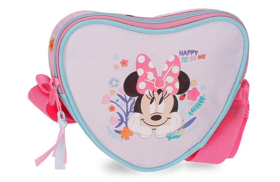 DISNEY MINNIE HAPPY TO BE ME DEČIJA TORBA NA RAME – PINK