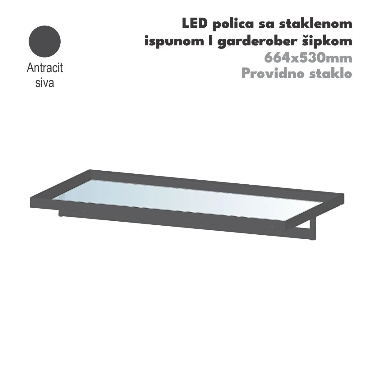 UPGS LED pol.sa šip./A 664x530