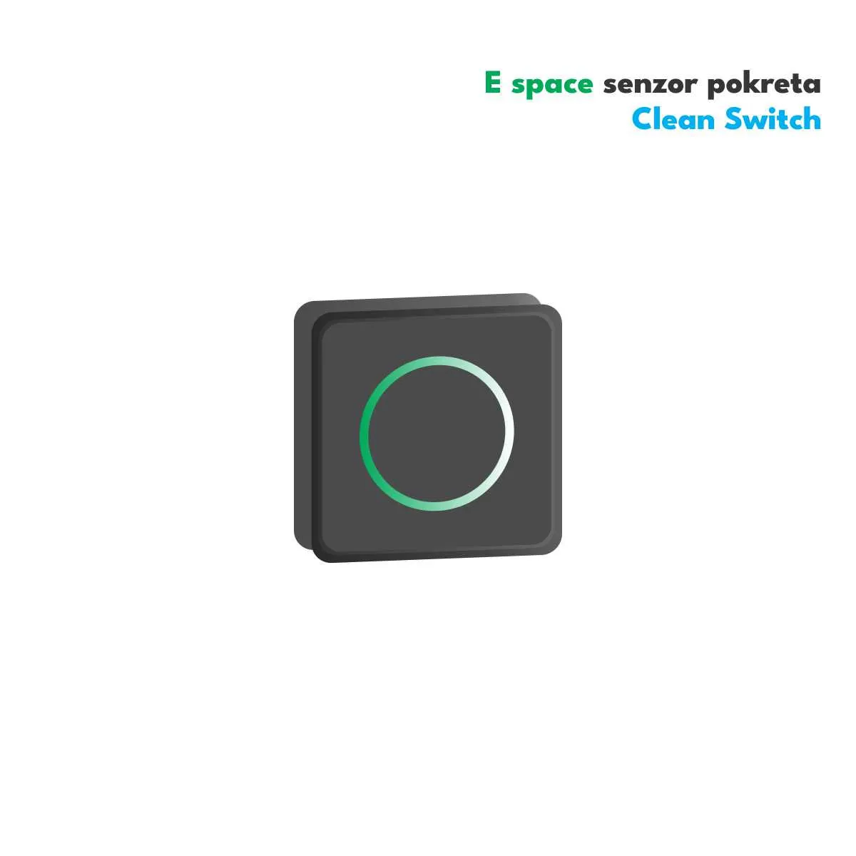 PVS E-SPACE zidni prekidač