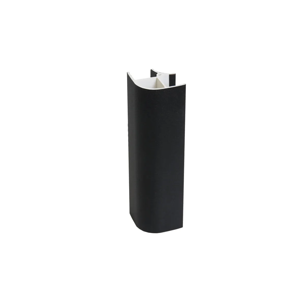 CN PVC ugao 10cm crna mat