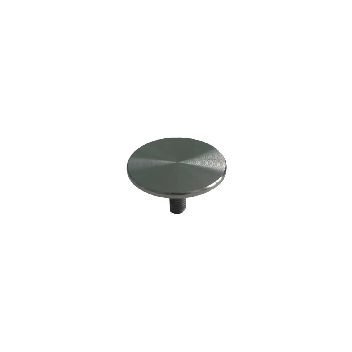 OD E Inox čep d=55mm-stakl.4mm
