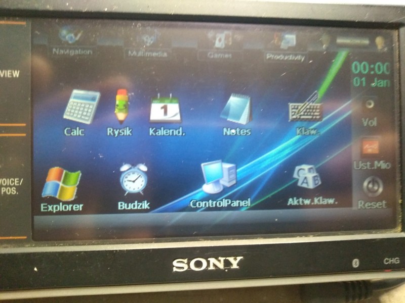 navigacija sony - 5 inča - nv-u93