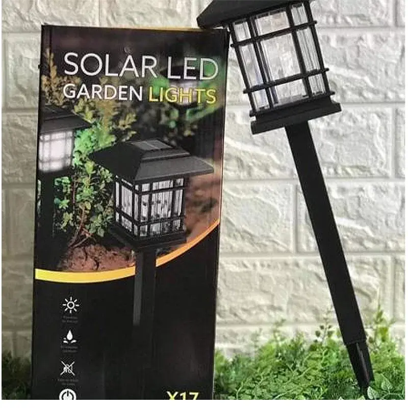 Solarne LED baštenske lampe X17 – set od 4 komada