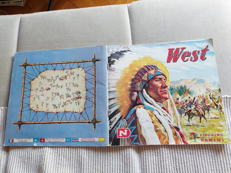West panini album