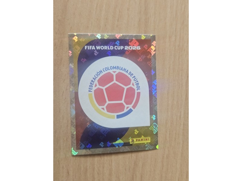 World Cup 2026 Panini sličica broj COL 1