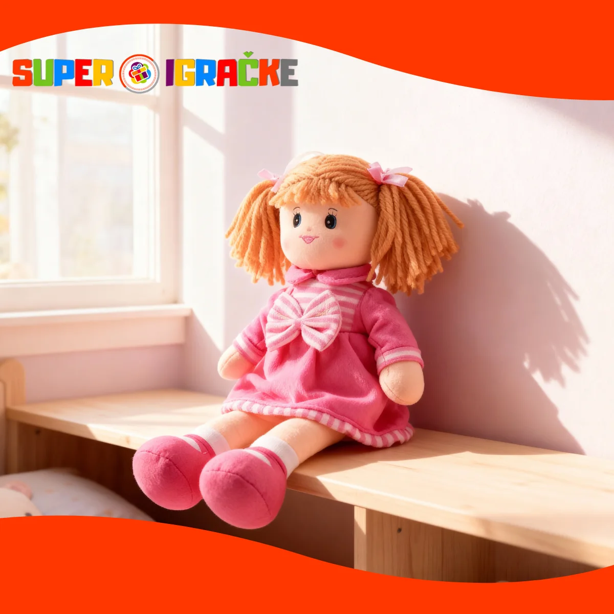BABY ROSE KRPENA LUTKA 40CM