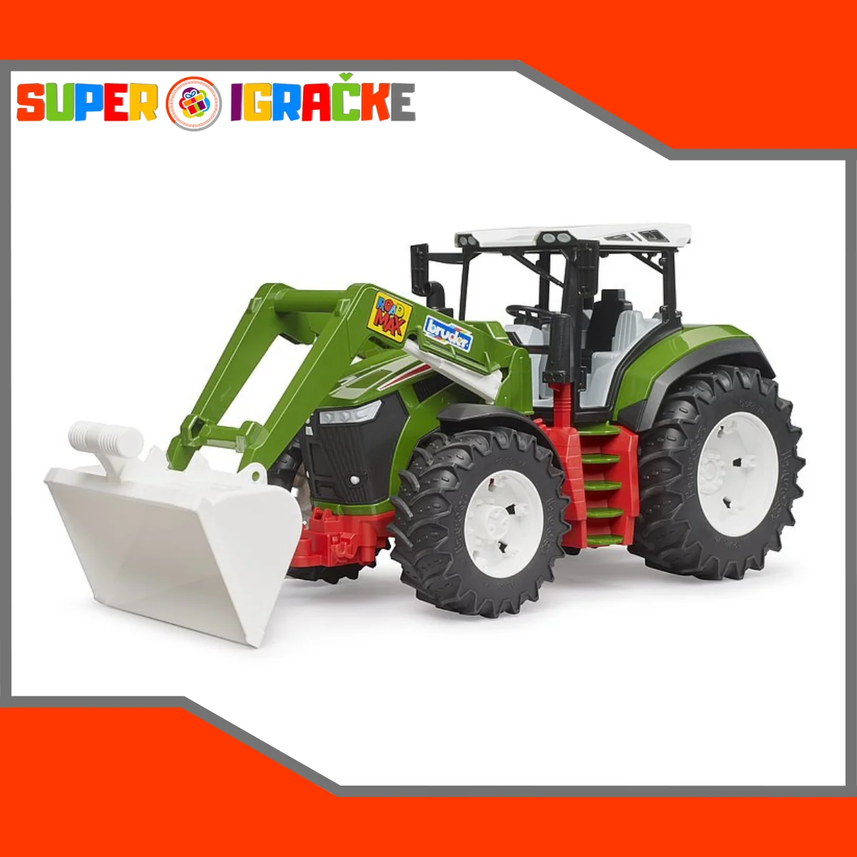 TRAKTOR BRUDER SA UTOVARIVAČEM