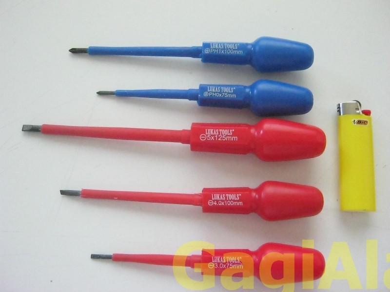 Komplet električarskih šrafcigera - 5 komada