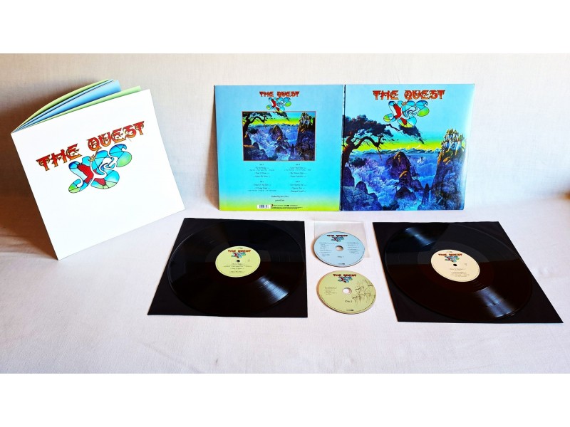 YES! ORIGINAL! DUPLI LP+2 CD-a+VELIKA KNJIGA! MINT!