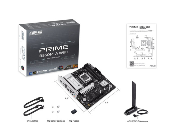 ASUS PRIME B850M-A WIFI matična ploča(PLO03855)