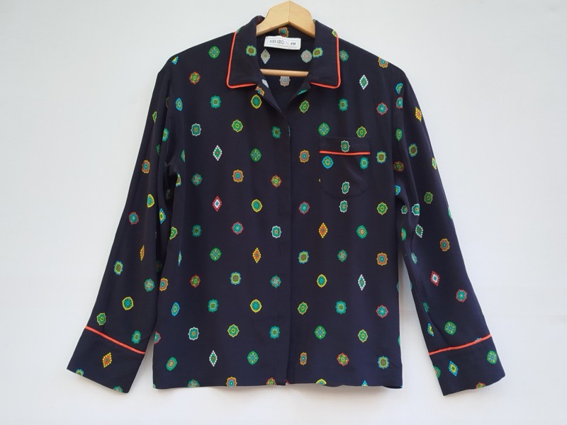 KENZO H&M kosulja bluza od svile vel.38