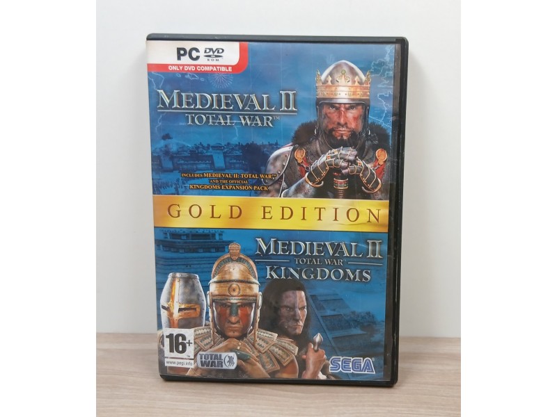 PC Igra Medieval II Total War -Gold Edition -2 DVD