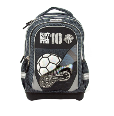 TORBA ŠKOLSKA ANATOMSKA OCTOPUS FOOTBALL GREY
