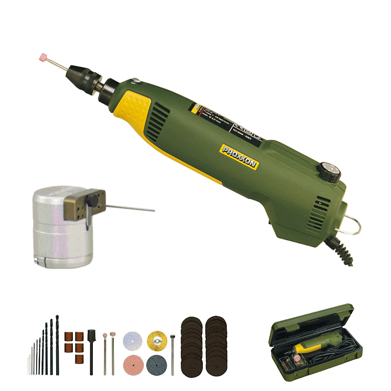 Set brusilica čeona FBS 240/E sa oštrač volfram elektroda ESV