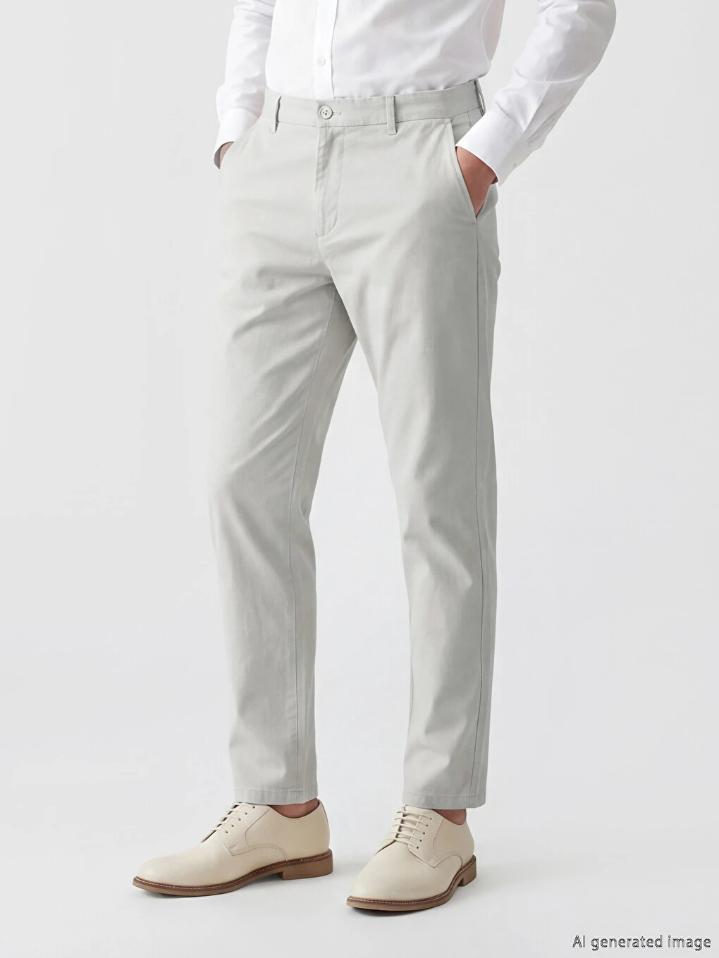 SOUTHBLUE Standard Fit Gabardinske Muške Pantalone