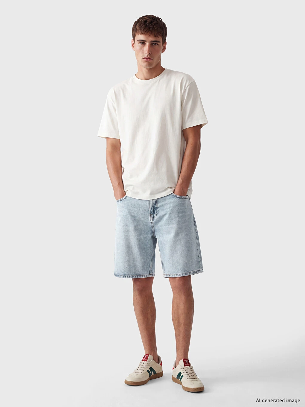 LCW Jeans Regular Fit Muški Teksas Šorts