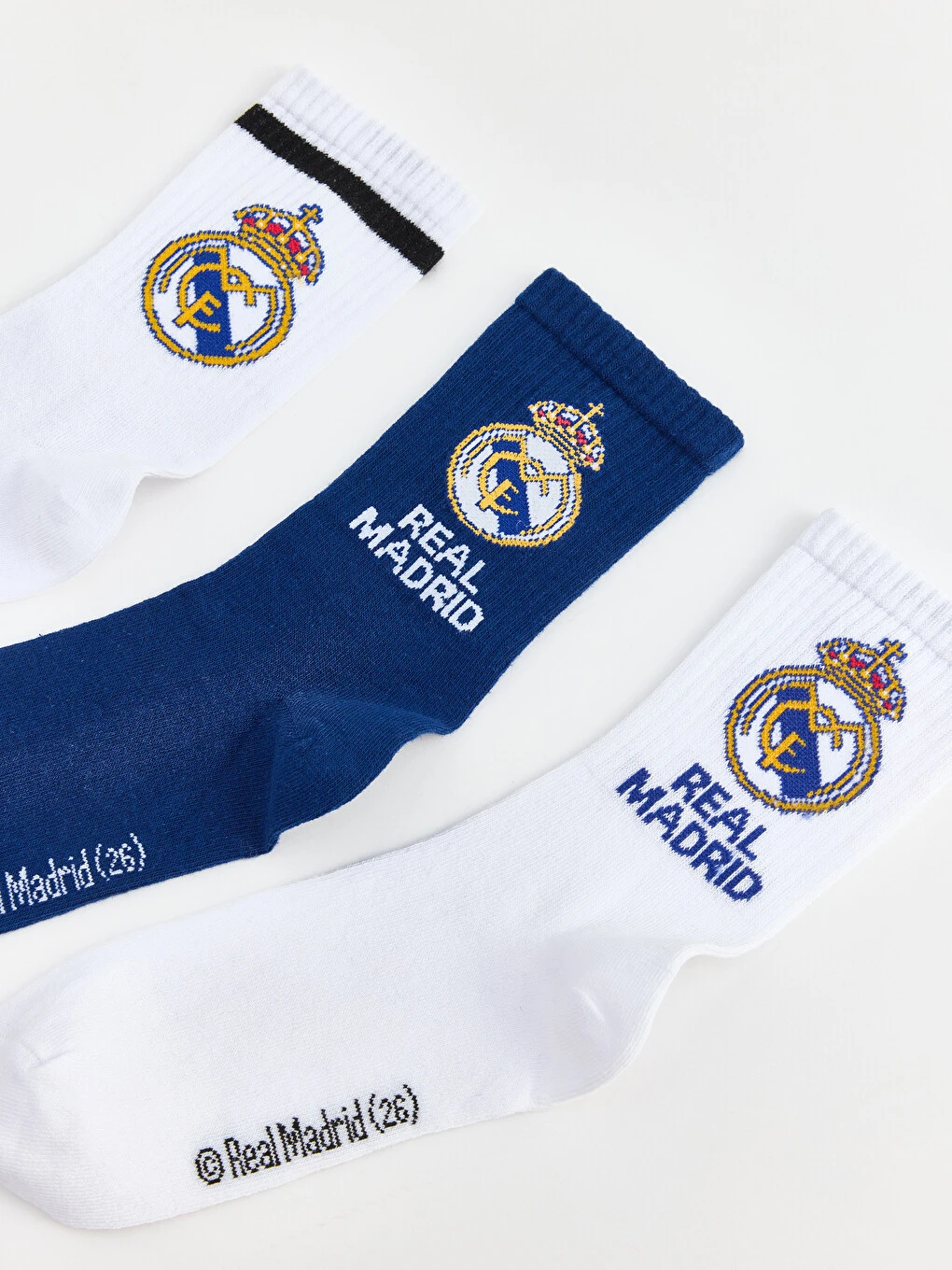 LCW Kids Real Madrid Dečije Kratke Čarape Sa Printom, Pakovanje Od 5 Komada
