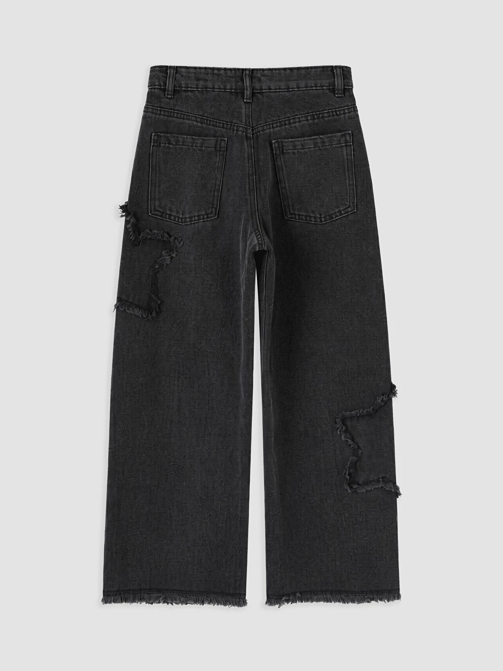 LCW Kids Baggy Fit Vezeni Devojačke Farmerke
