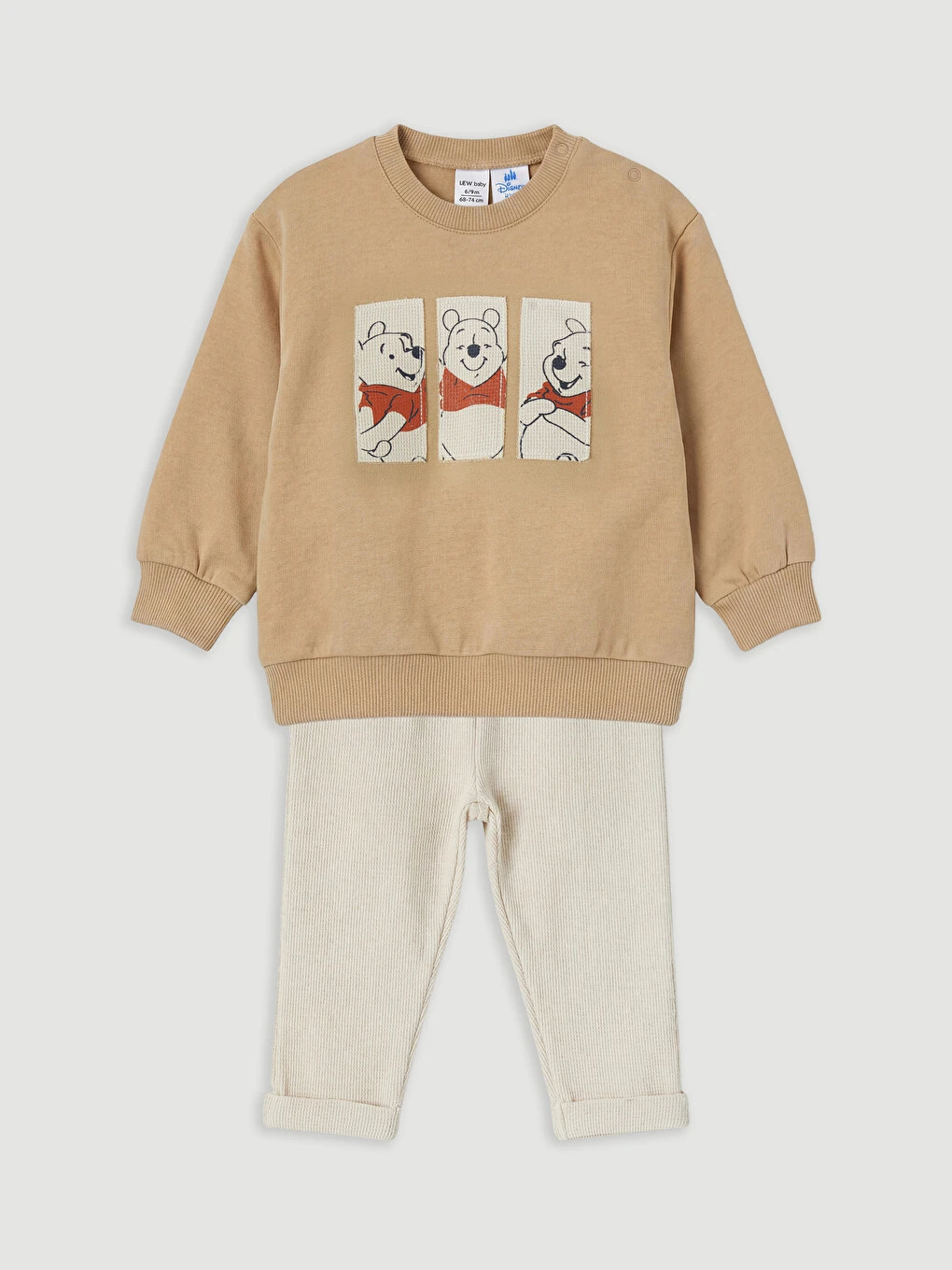 LCW baby Winnie The Pooh Štampani Komplet Za Bebe Dečake