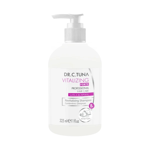Dr.C.Tuna Vitalizing Garlic Extract Shampoo,375ml