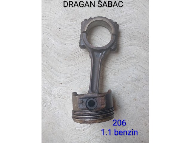 PEUGEOT 206 klip 1.1 benzin