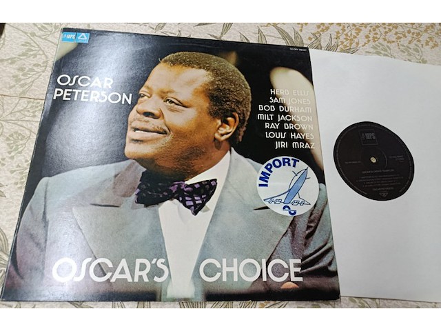 OSCAR PETERSON – Oscar`s Choice JAZZ LP 5