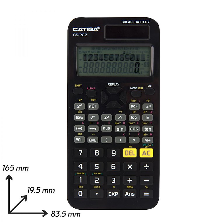 KALKULATOR 240 FUNKCIJA CATIGA CS-222