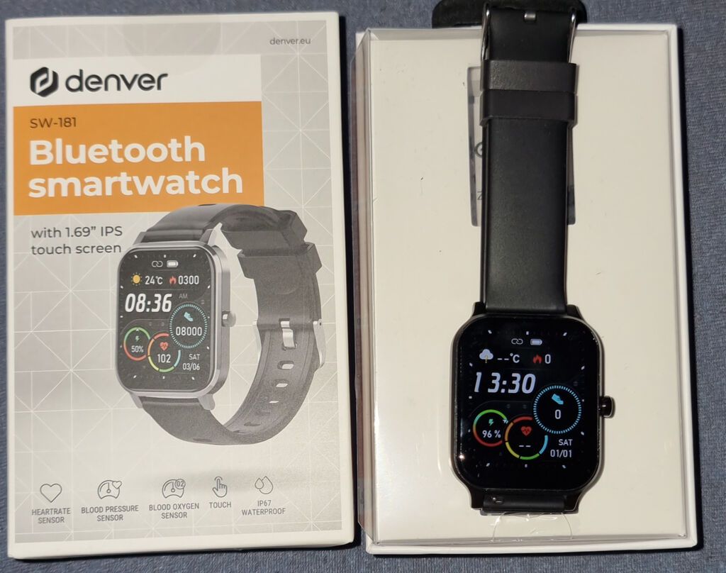 Prodajem NOV smartwatch u orginalnom pakovanju marke Denver model