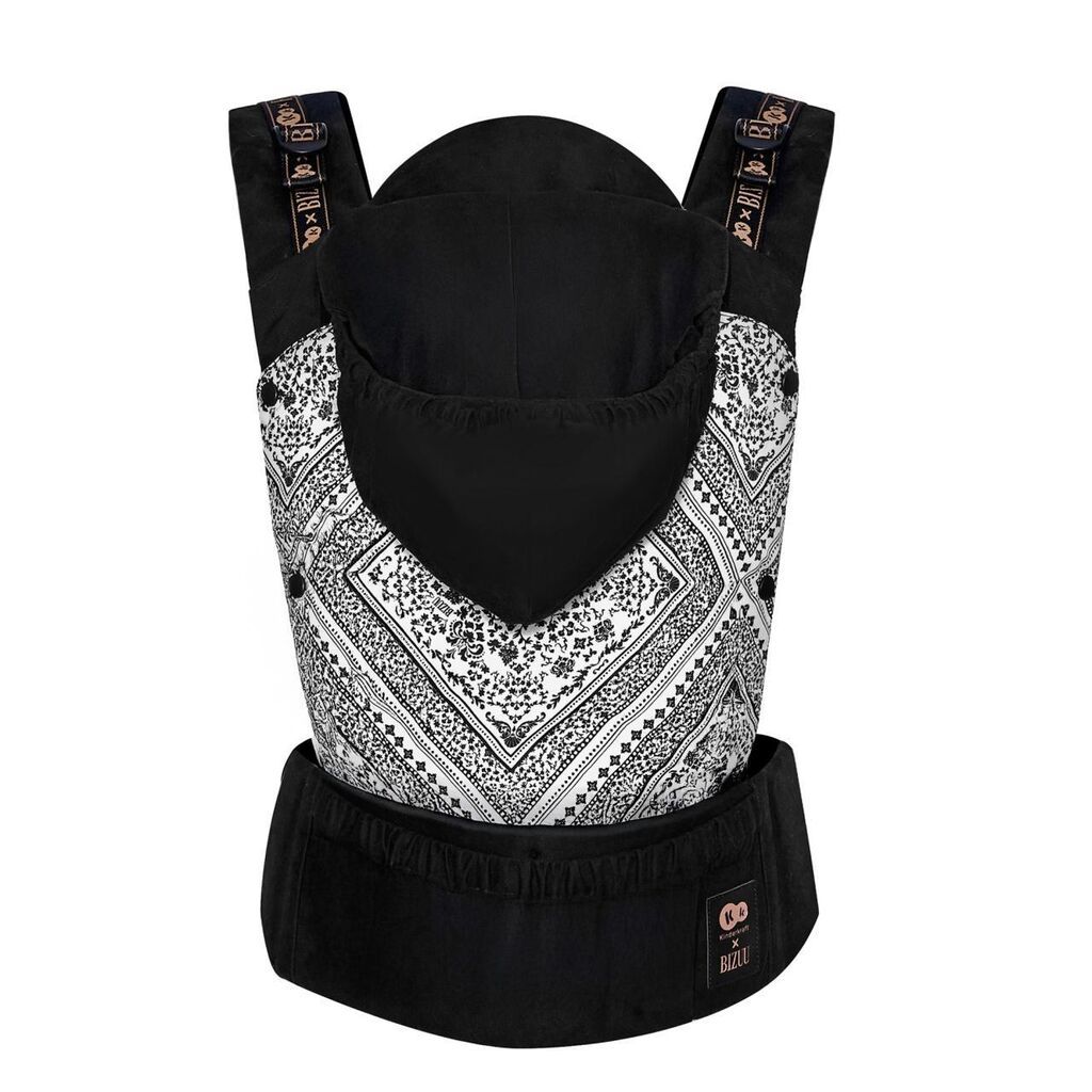 Kinderkraft nosiljka HUGGY BIZUU – Lunar Black Šifra proizvoda